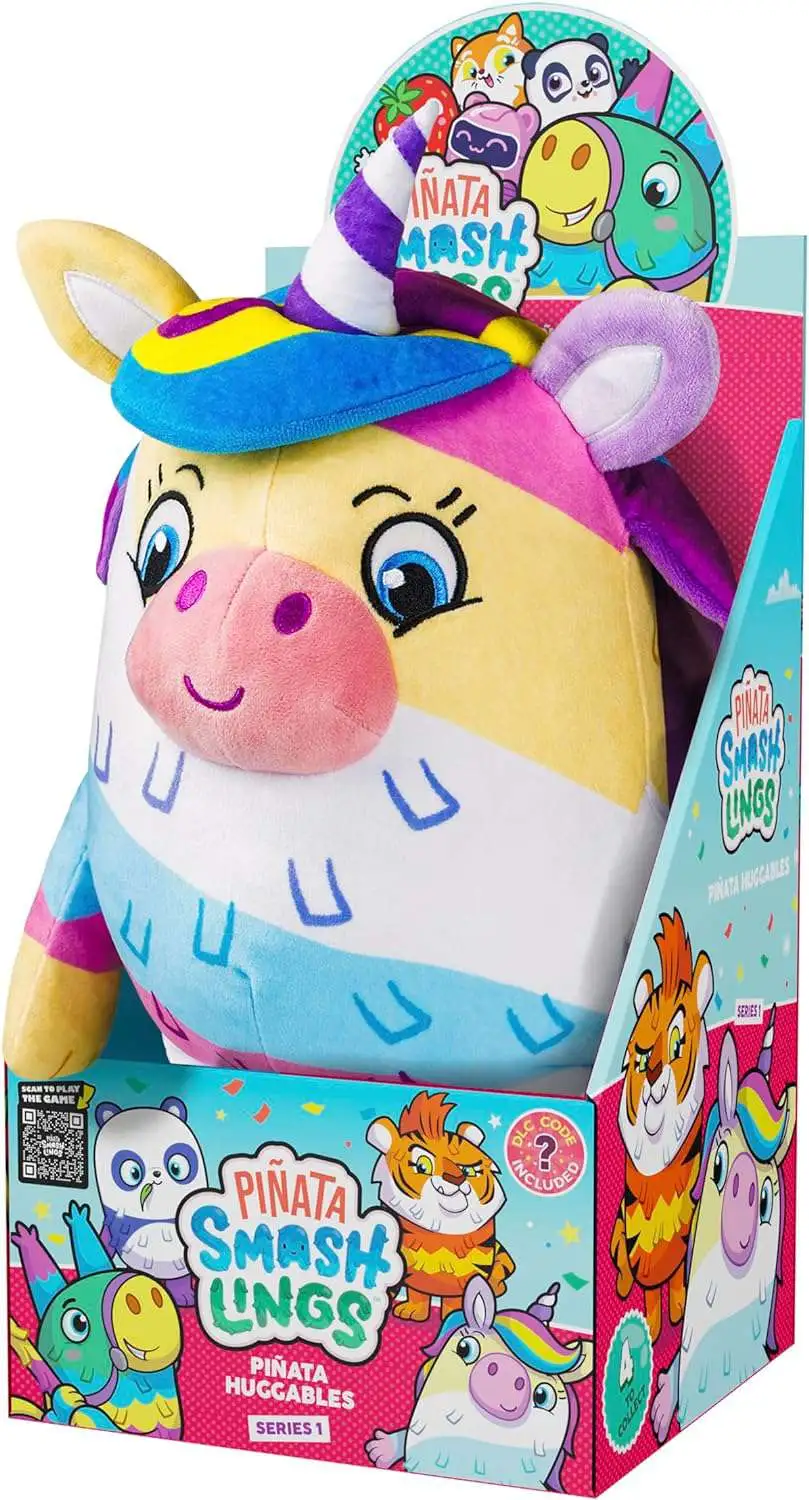 Pinata Smashlings Huggables Series 1 Luna Unicorn 11 Plush PMI - ToyWiz