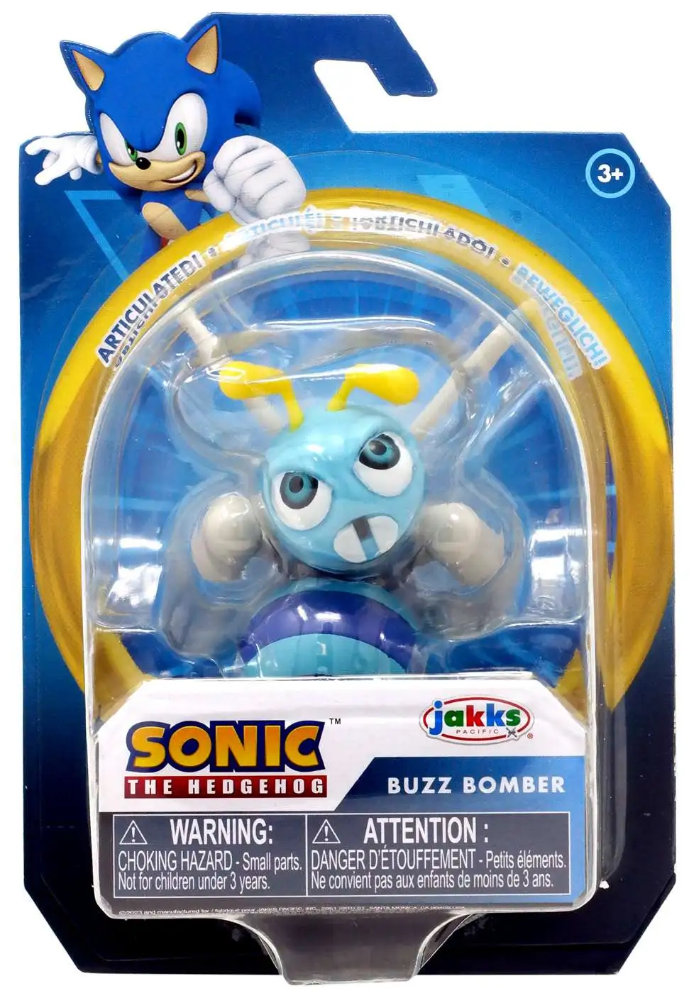 Sonic The Hedgehog Wave 14 Buzz Bomber 2.5 Mini Figure Jakks Pacific ...