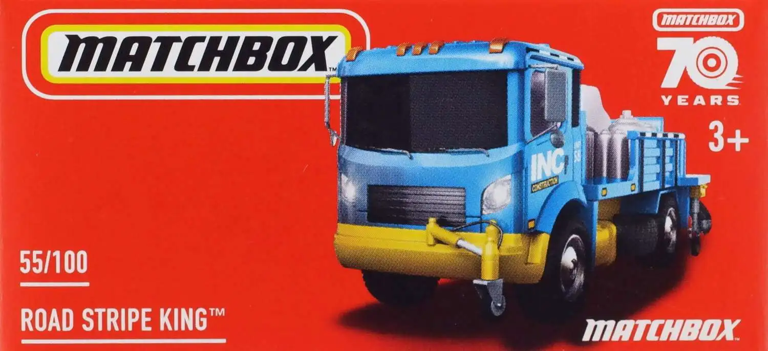 Matchbox 70th Anniversary Drive Your Adventure Road Stripe King Diecast ...