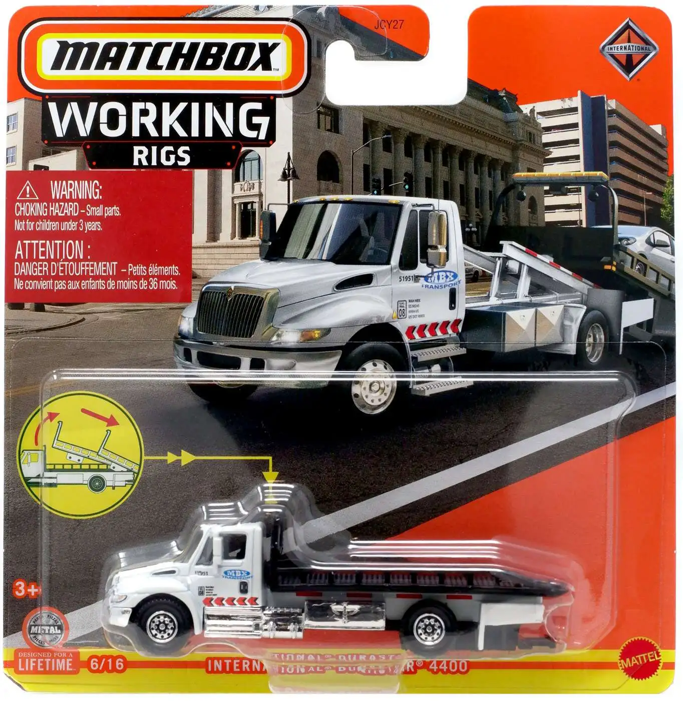 Matchbox Working Rigs International Durastar 4400 Diecast Vehicle ...