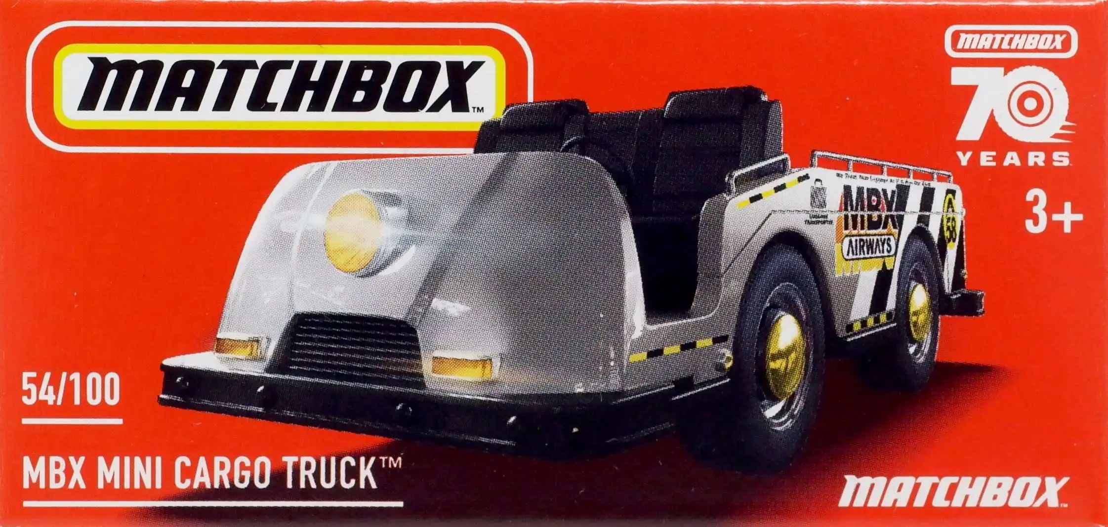 Matchbox Drive Your Adventure MBX Mini Cargo Truck Diecast Car Grey ...