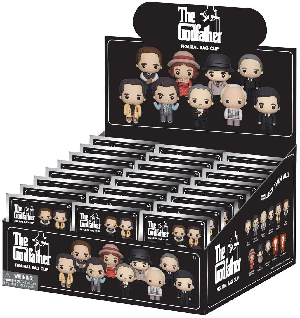 The Godfather 3D Figural Bag Clip The Godfather Series 1 Mystery Box 24 ...