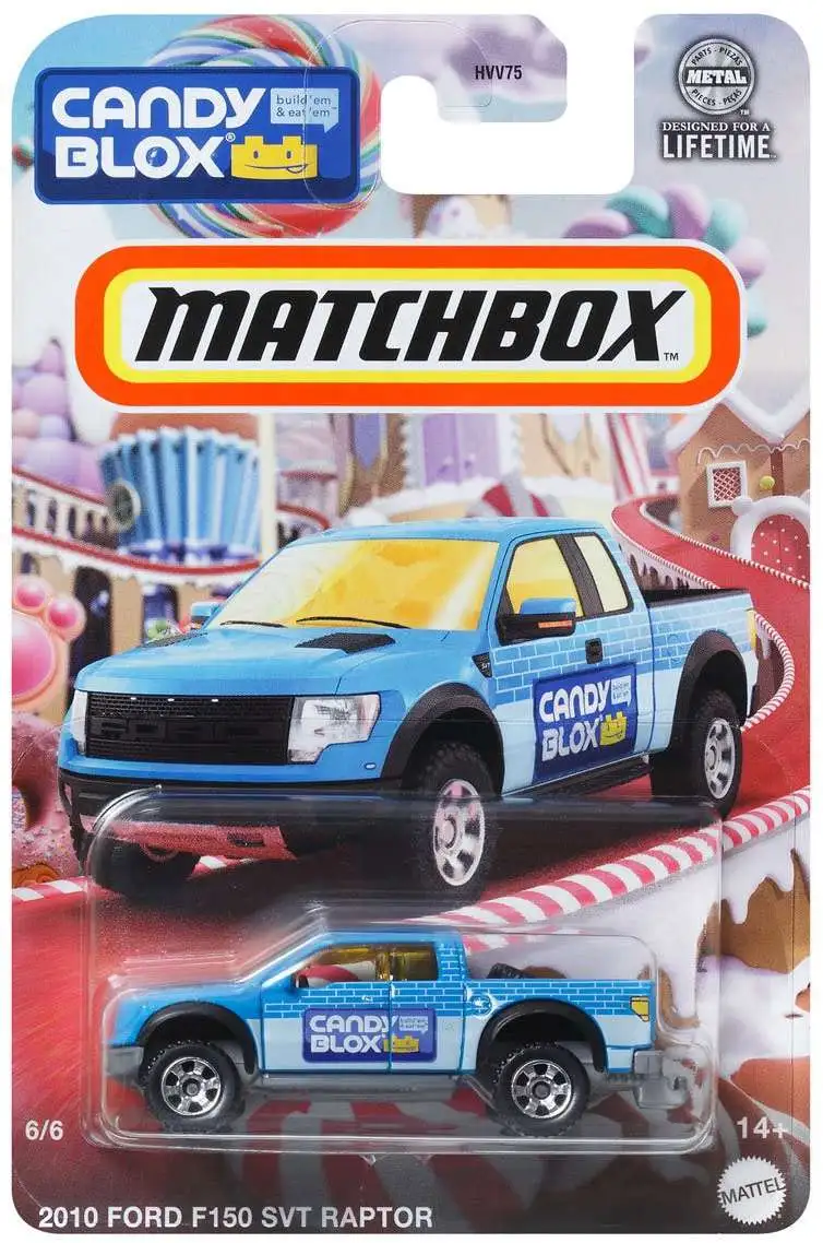 Matchbox Candy 2024 2010 Ford F150 SVT Raptor Diecast Car 66 Mattel ...