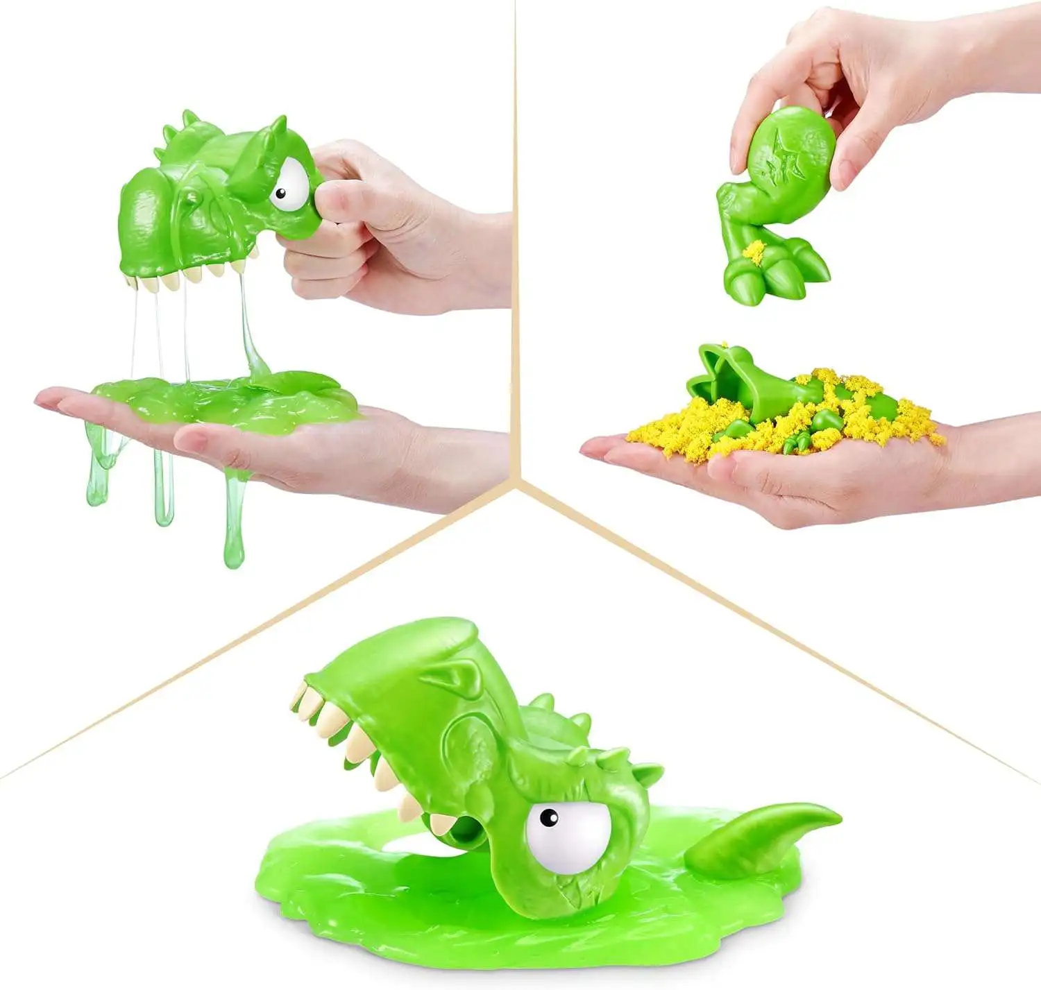 Smashers T-Rex Battles Series 5 Dino Island MINI Green Mystery Pack ...