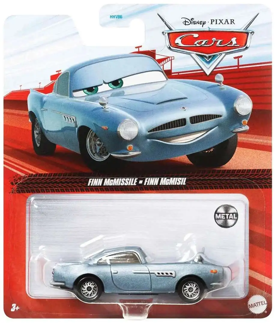 Disney Pixar Cars Metal Finn McMissile 155 Diecast Car Mattel Toys - ToyWiz