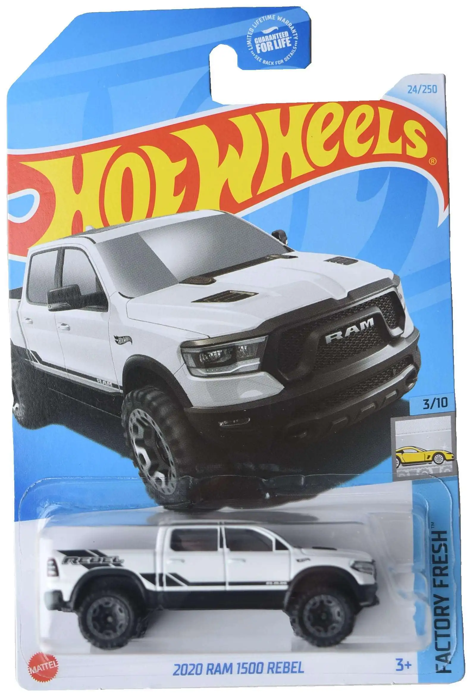 Hot Wheels Factory Fresh 2020 RAM 1500 Rebel 164 Diecast Car 24250 ...
