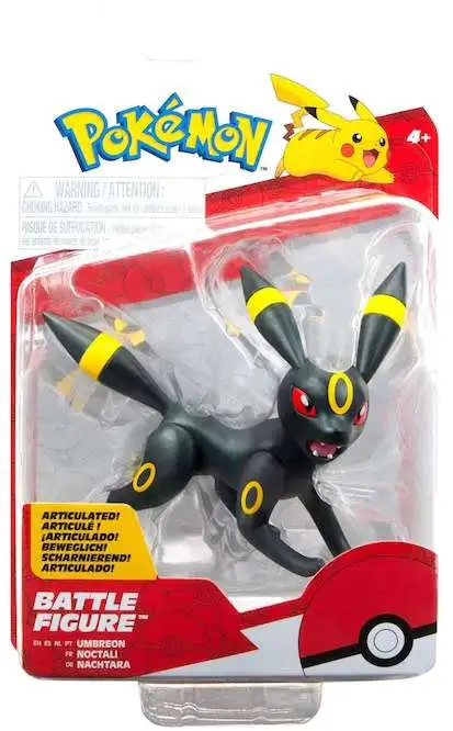 Pokemon Battle Feature Umbreon 4 Action Figure Wicked Cool Toys - ToyWiz