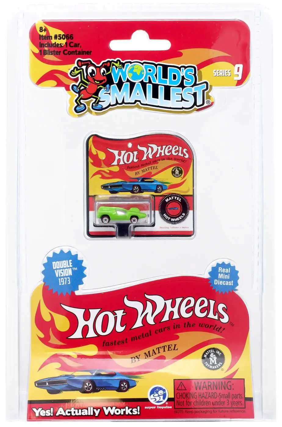 Worlds Smallest Hot Wheels Series 9 Double Vision 1973 Diecast Car ...