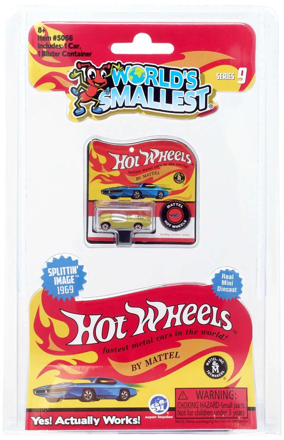 Worlds Smallest Hot Wheels Series 9 Splittin Image 1969 Diecast Car ...