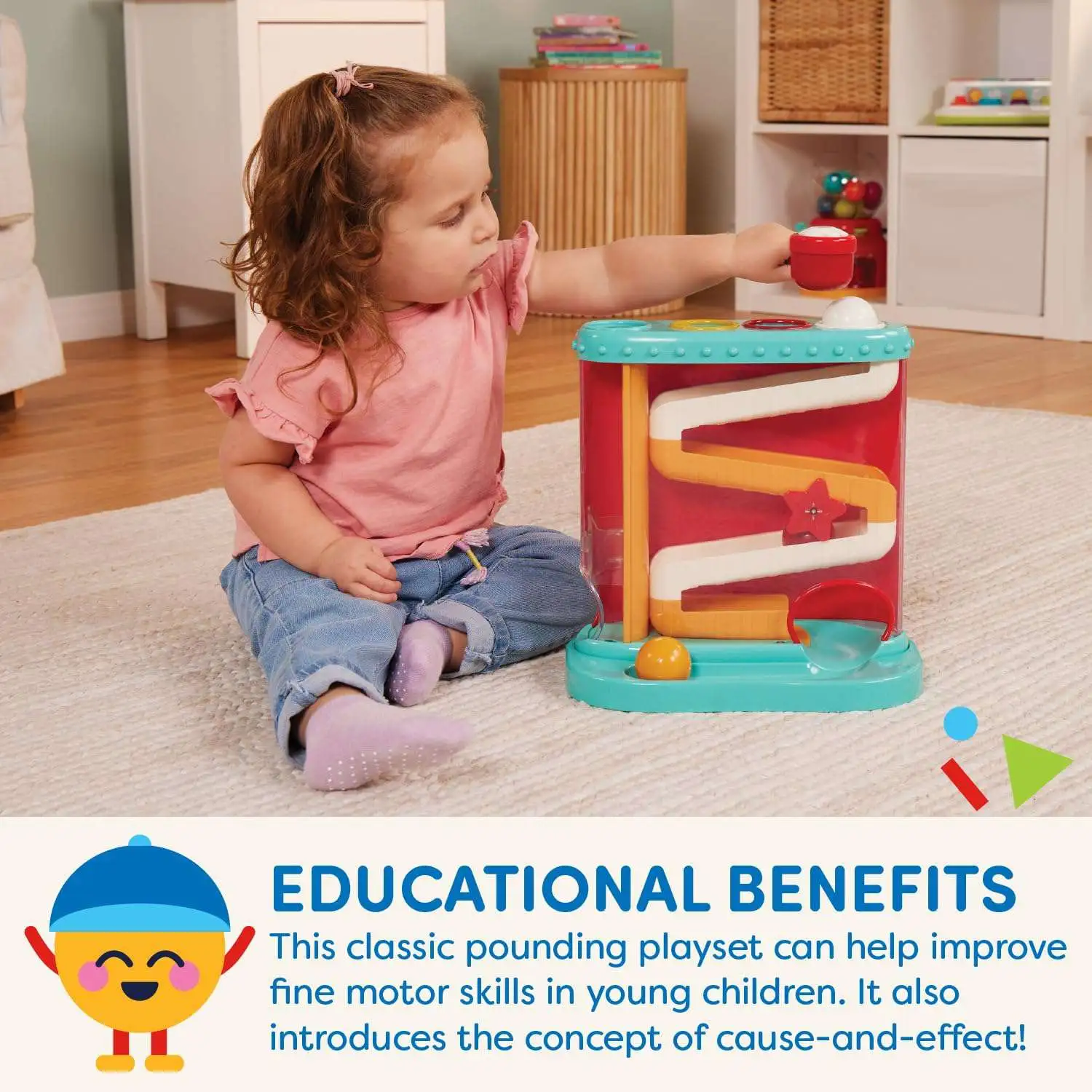 Battat Pound Roll Maison Battat - ToyWiz