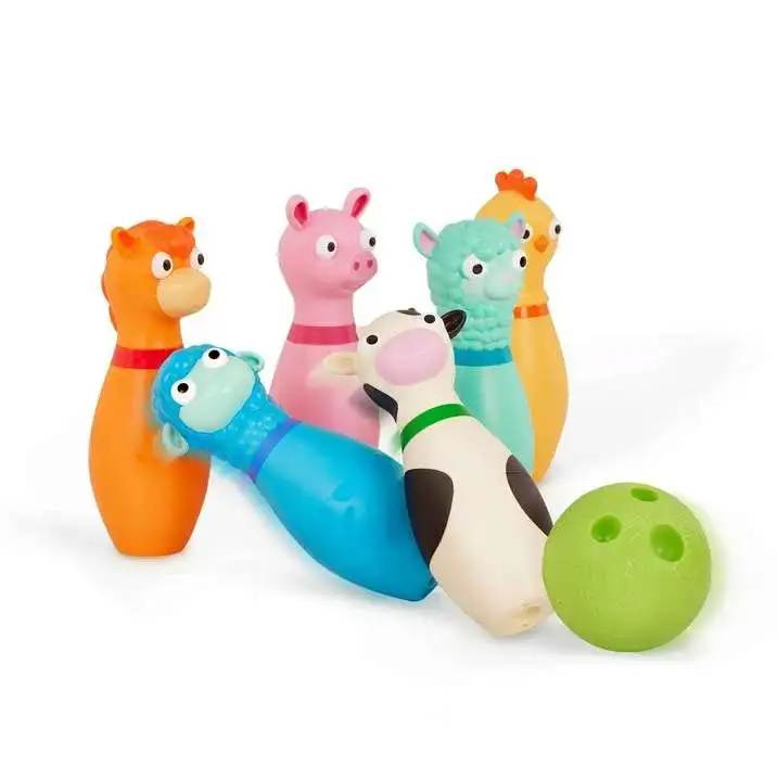 Battat Barnyard Bowling Set Maison Battat - ToyWiz