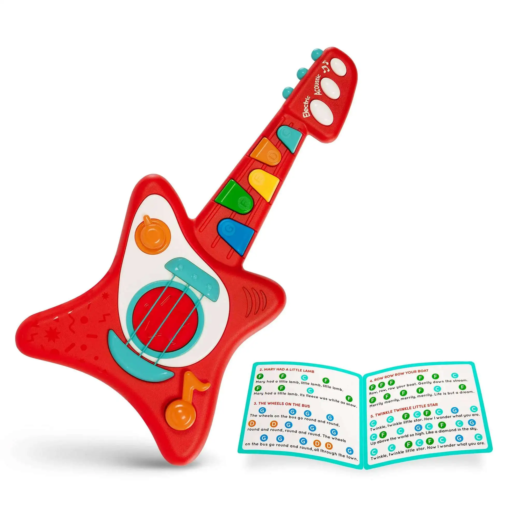 Battat Rock N Play Guitar Maison Battat - ToyWiz