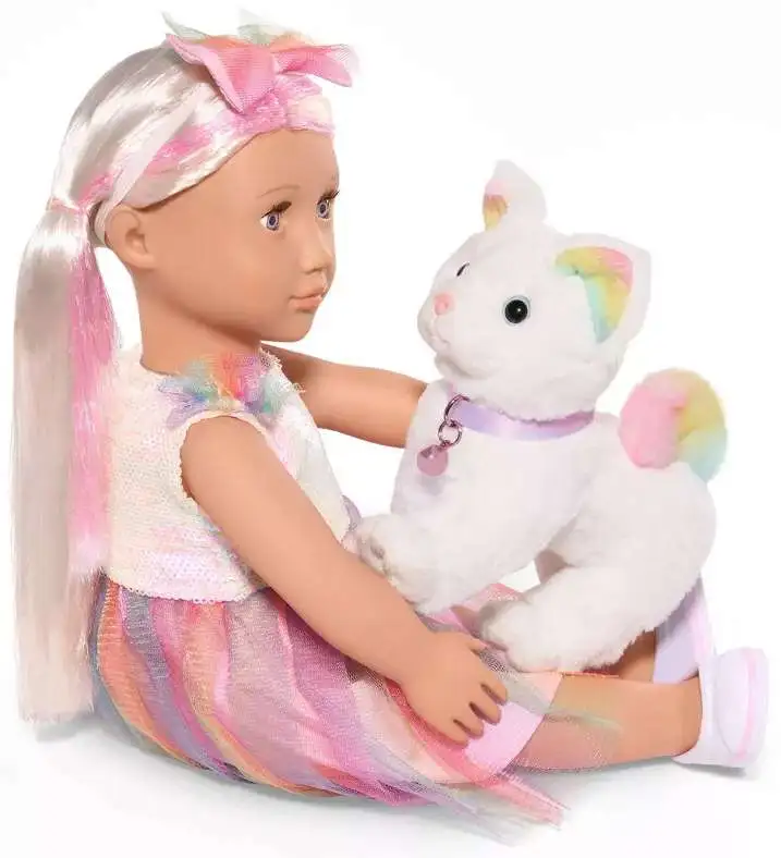Our Generation Turkish Angora Cat Exclusive 6 Plush Maison Battat - ToyWiz
