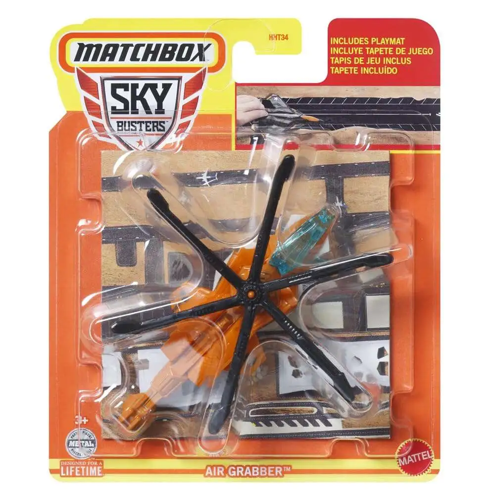 Matchbox Sky Busters Air Grabber Diecast Vehicle Mattel Toys - ToyWiz