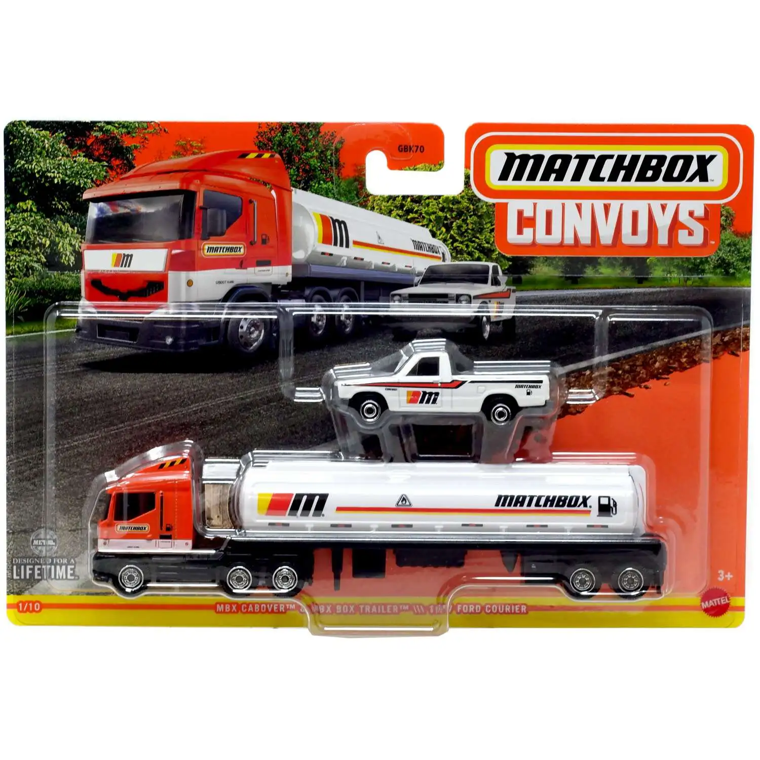 Matchbox Convoys MBX Cabover MBX Box Trailer 1977 Ford Diecast Vehicle ...