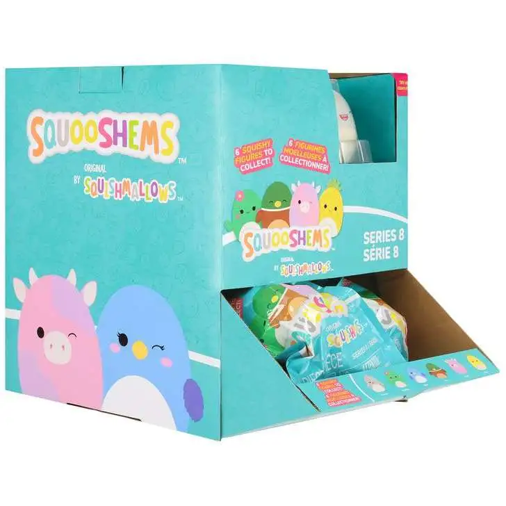 Squishmallows Squooshems Series 8 Mystery Box 12 Packs Kellytoys - ToyWiz