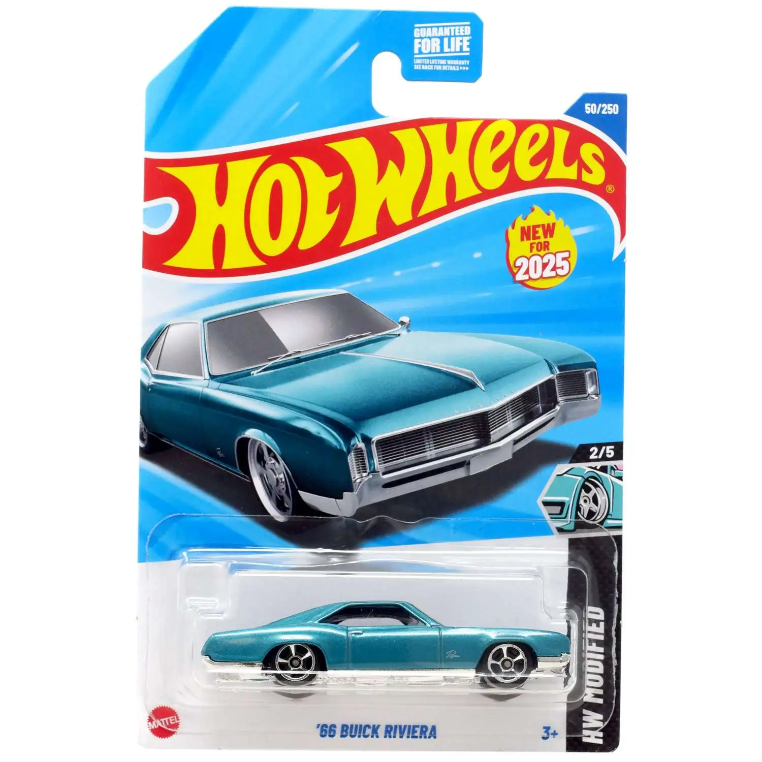 Hot Wheels HW Modified 66 Buick Riviera 164 Diecast Car Mattel - ToyWiz