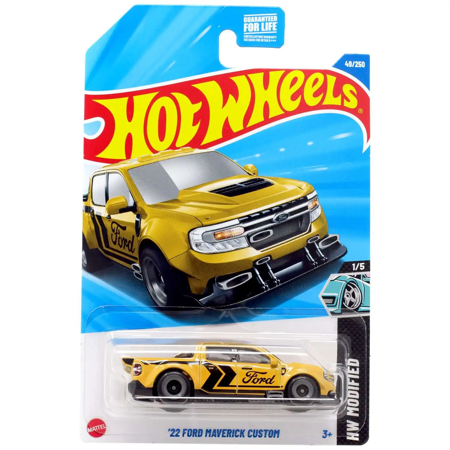 Hot Wheels HW Modified 22 Ford Maverick Custom 164 Diecast Car Mattel ...