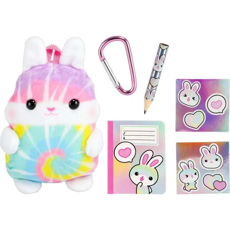 Shopkins Real Littles Plushie PET Backpacks Rabbit Mystery Pack 4 Real ...