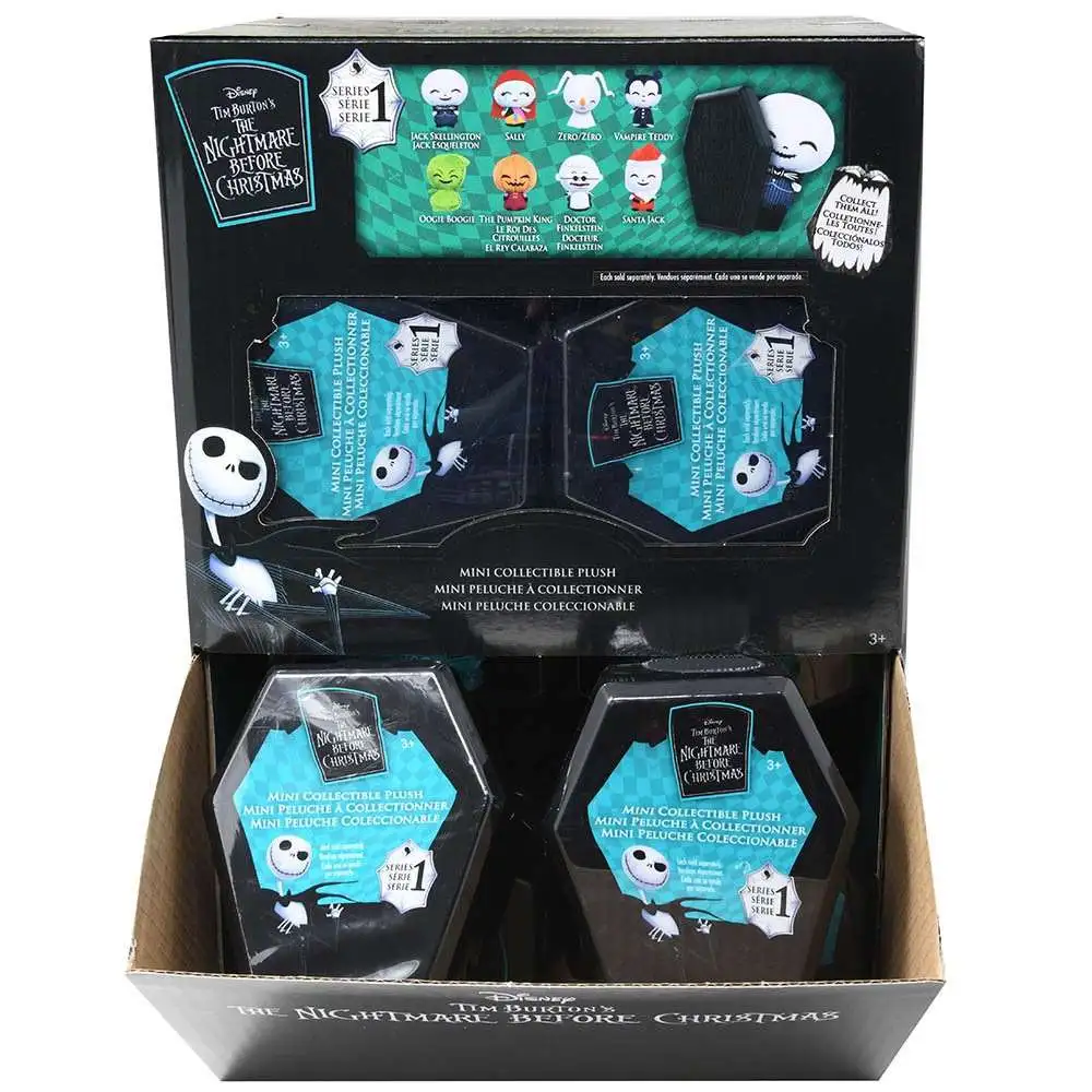 Disney The Nightmare Before Christmas Series 1 Mini Collectible Plush ...