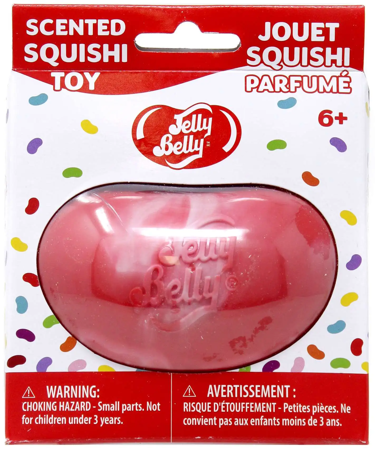 Jelly Belly Series 2 Strawberry Cheesecake Scented Squishi Toy Incredible Play - ToyWiz
