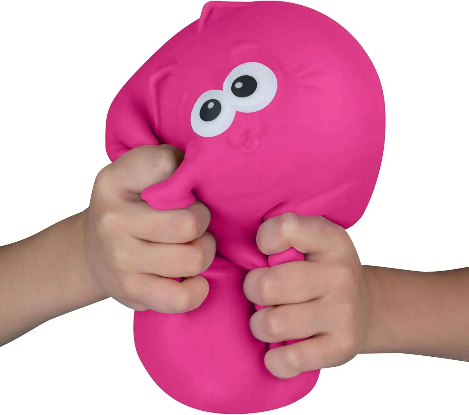 Easy Squeezy Chunky Kitty Chonk Squeeze Toy Pink ORB Toys - ToyWiz
