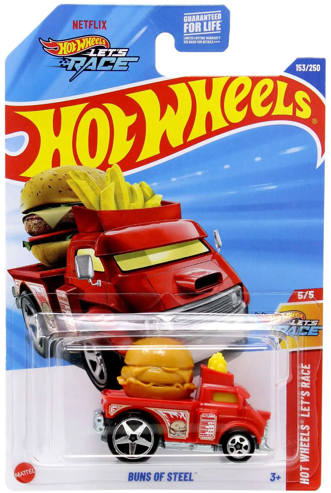 Hot Wheels Lets Race Buns of Steel 164 Diecast Car Mattel Toys - ToyWiz