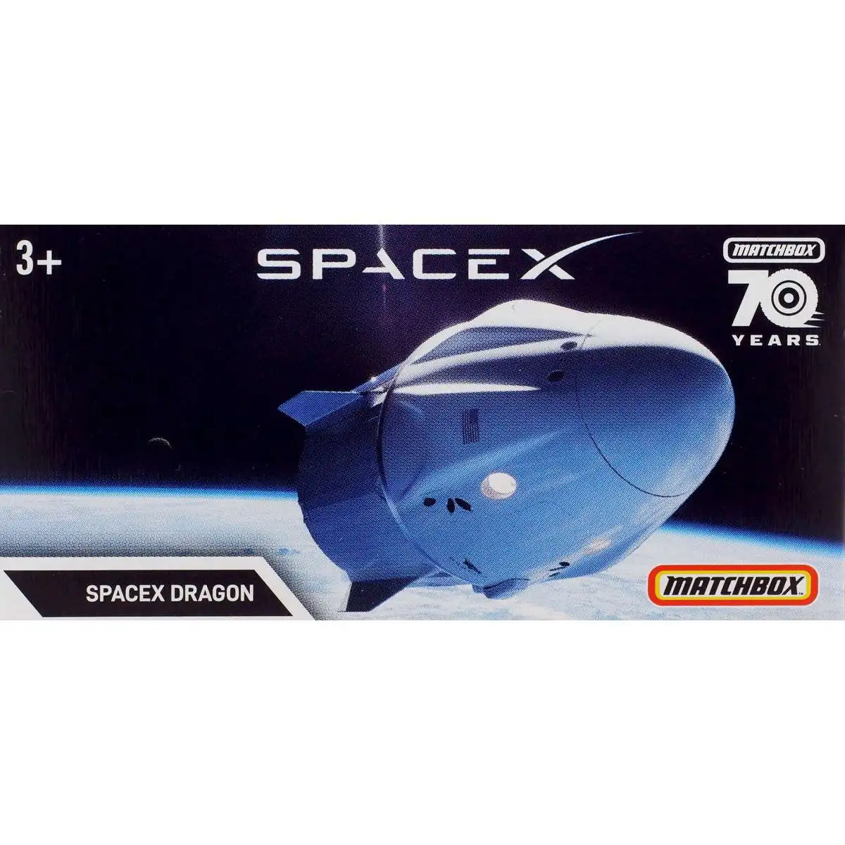 Matchbox SpaceX Dragon Diecast Car Mattel - ToyWiz