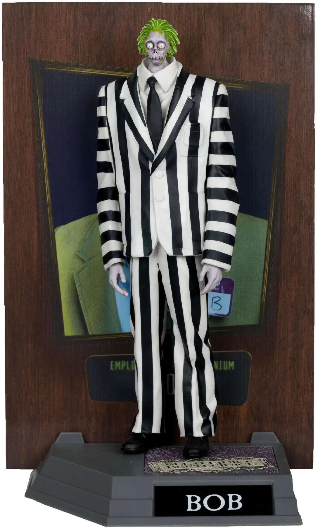 McFarlane Toys Beetlejuice 2 Movie Maniacs Bob the Shrinker 6 Posed ...