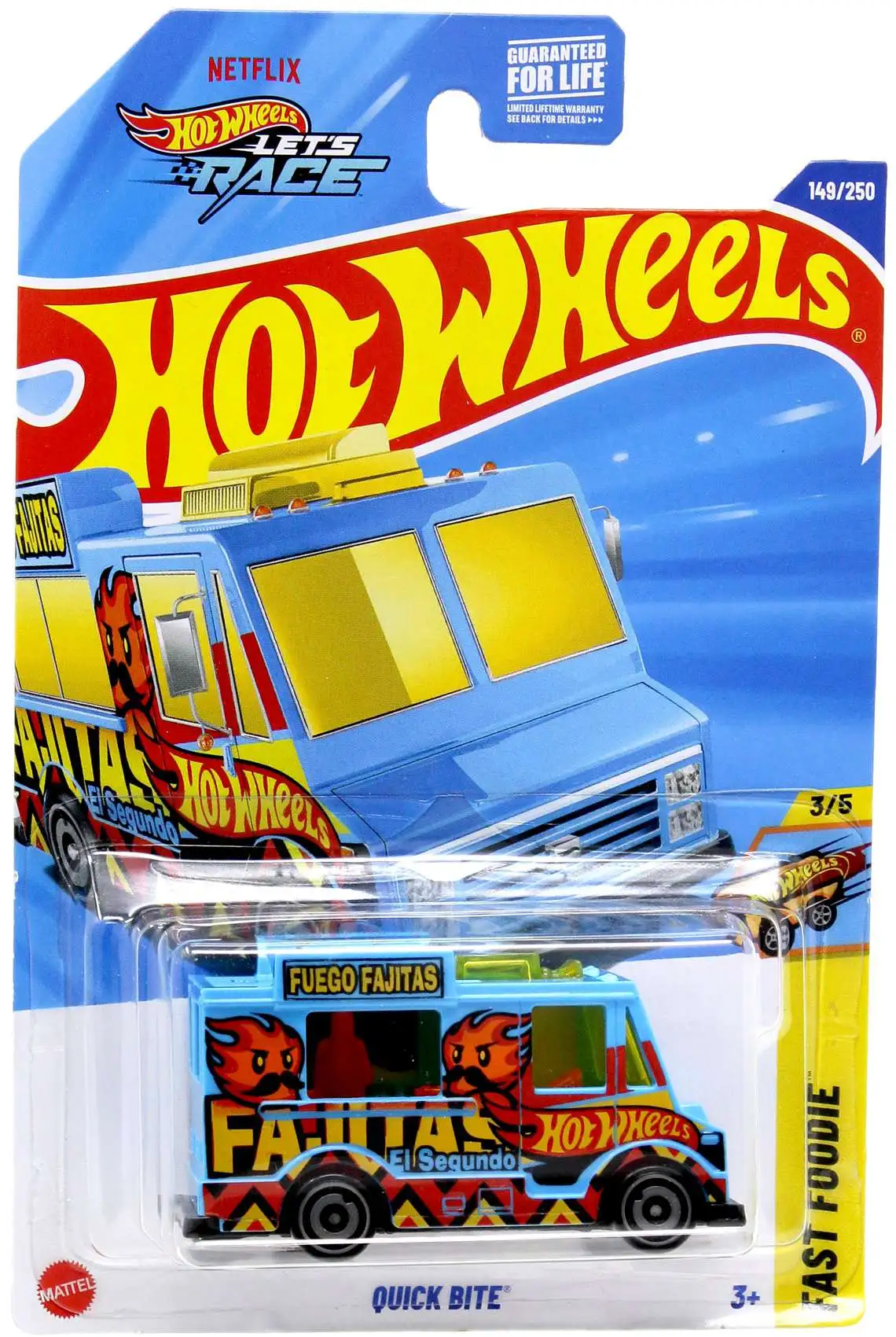Hot Wheels HW Lets Race Quick Bite 164 Diecast Car Mattel Toys - ToyWiz