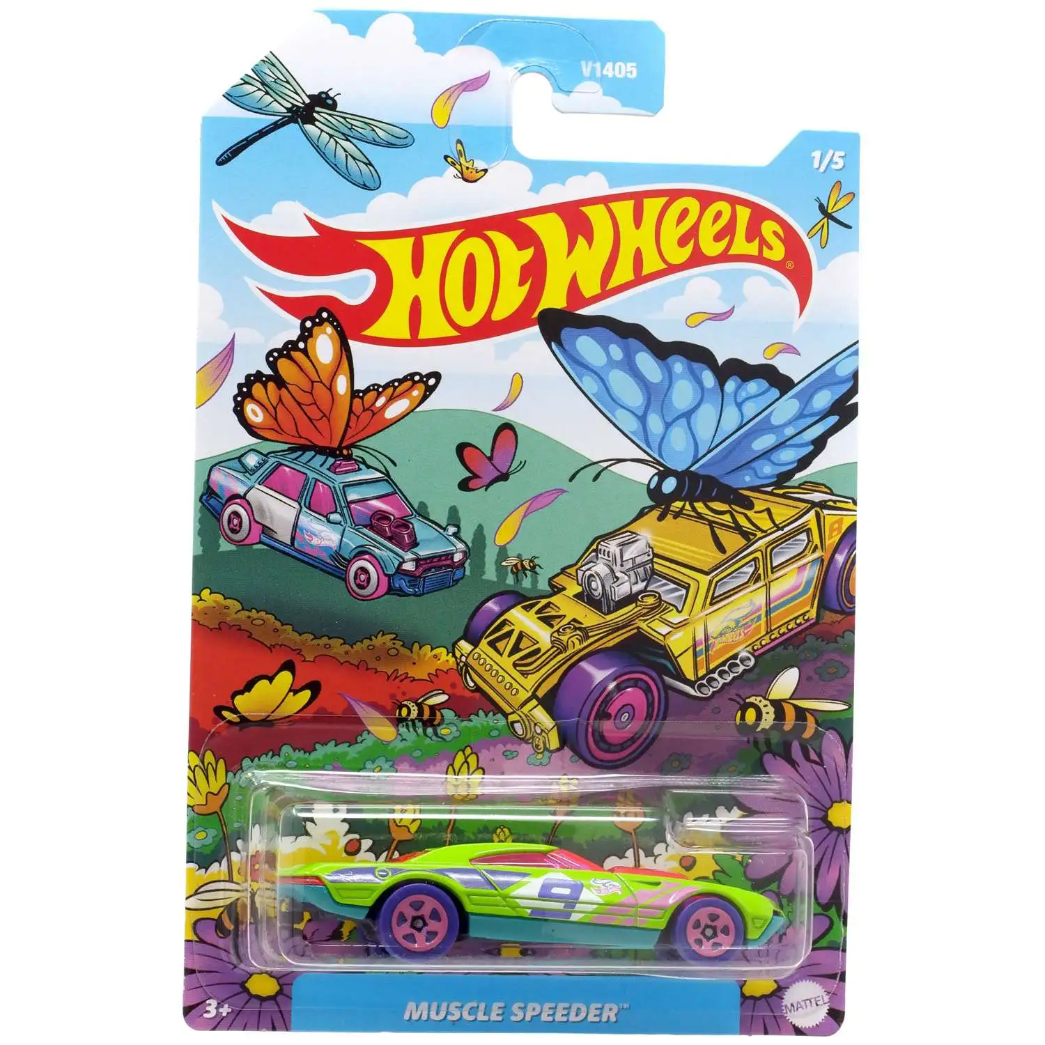 Hot Wheels 2025 Spring Easter Muscle Speeder 164 Diecast Car Mattel ...