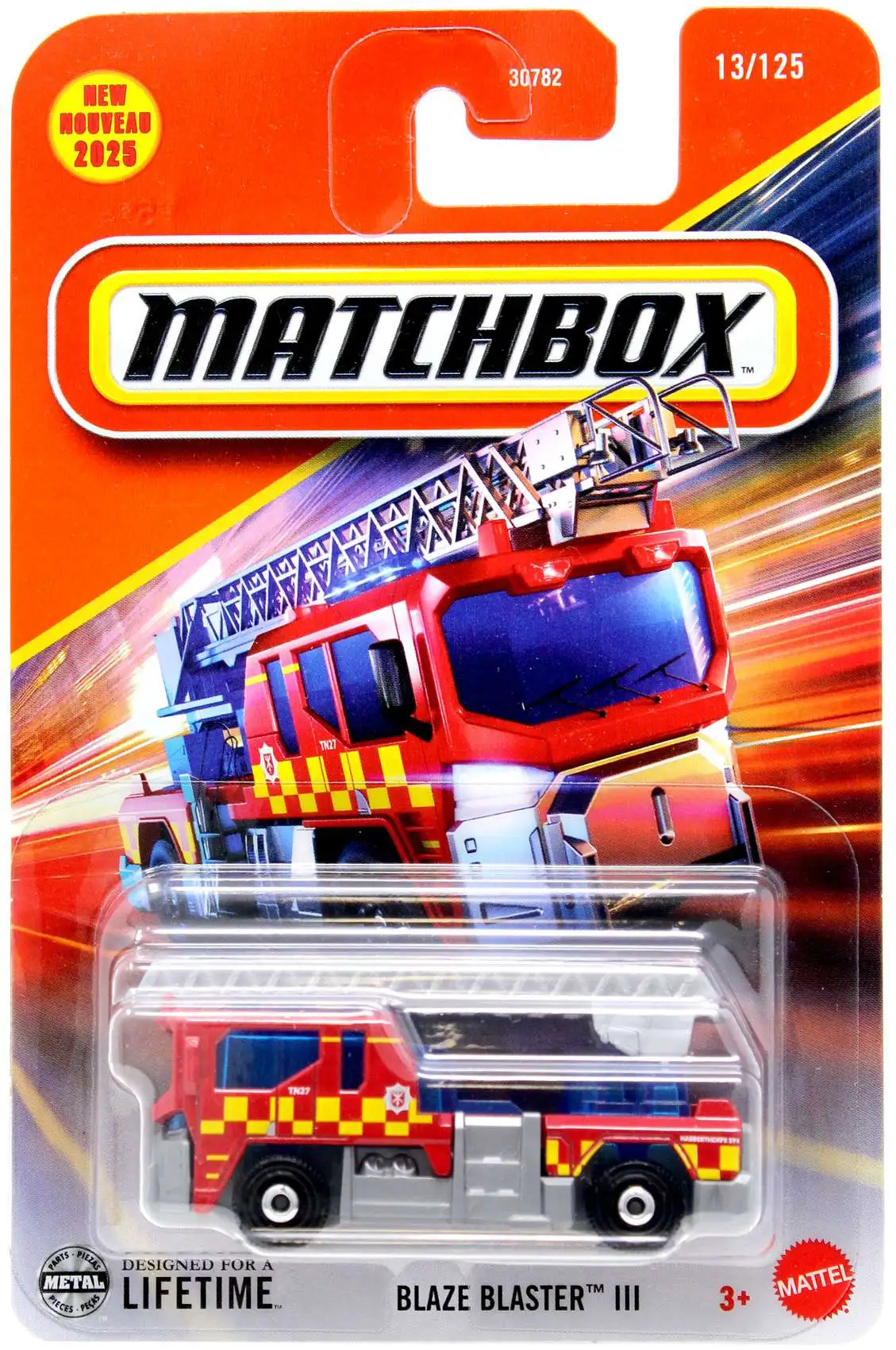 Matchbox Blaze Blaster III Diecast Car Mattel - ToyWiz