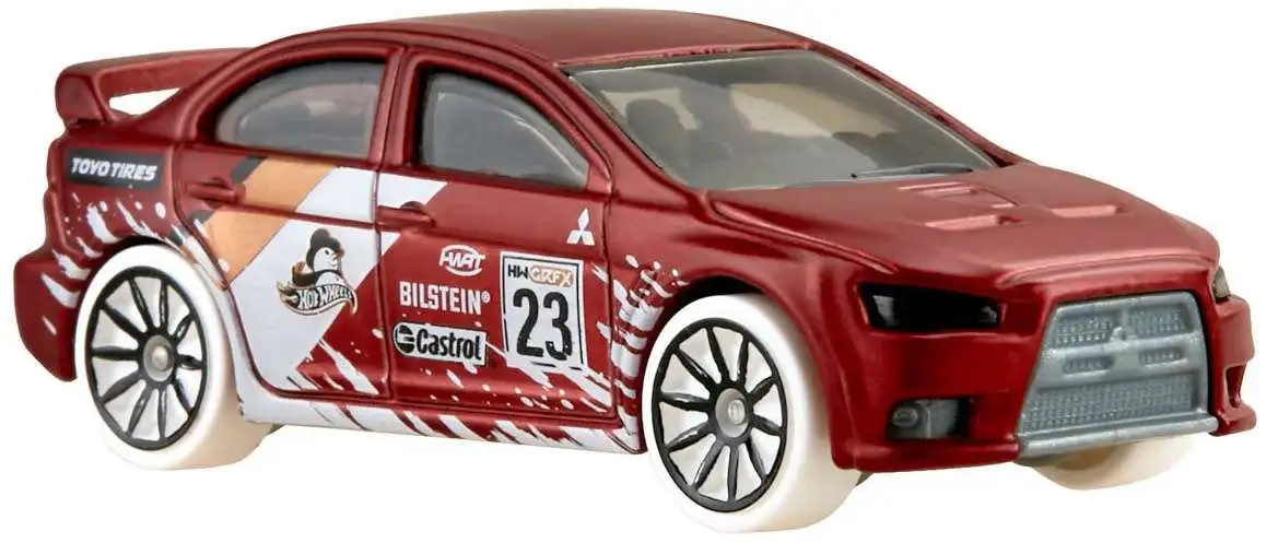 Hot Wheels 2023 Holiday Hot Rods 2008 Lancer Evolution 164 Diecast Car ...
