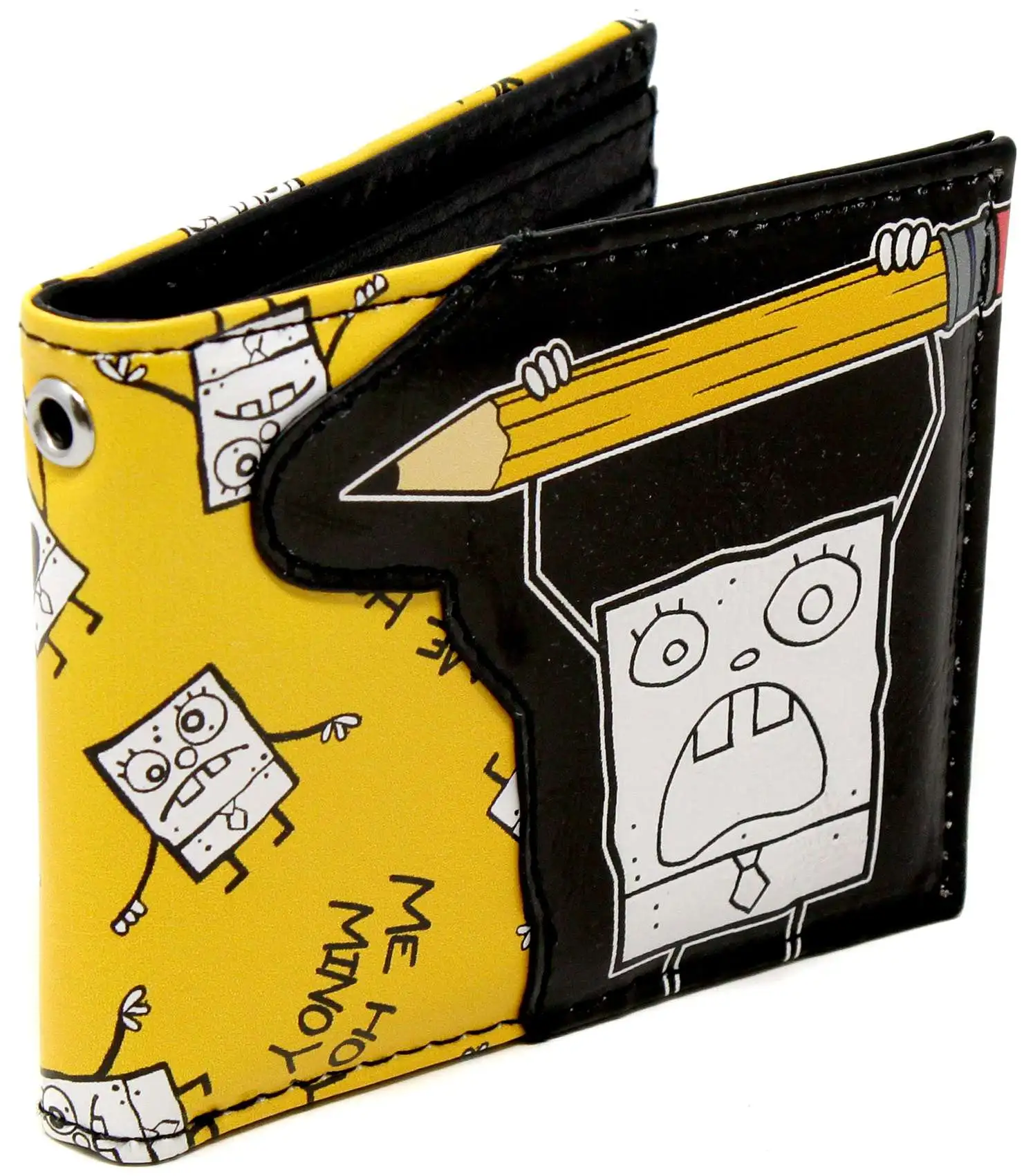 Spongebob Squarepants Nickelodeon Me Hoy Minoy Bi-fold Wallet Bioworld ...