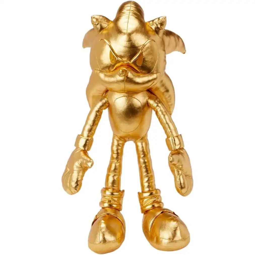 Sonic The Hedgehog Sonic The Hedgehog Plush Pillow GOLD Franco - ToyWiz