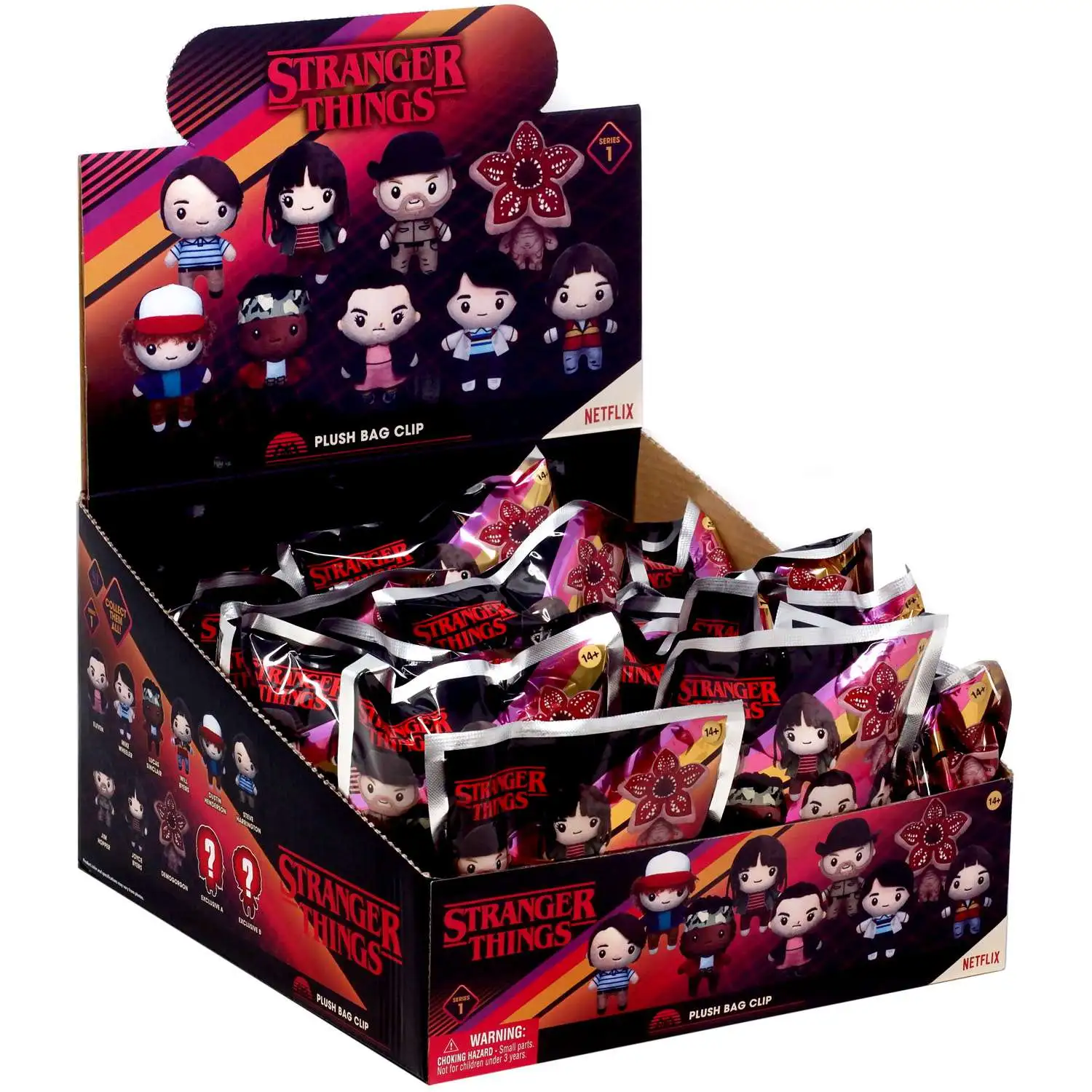 Stranger Things Plush Bag Clip Stranger Things Plush Series 1 Mystery ...