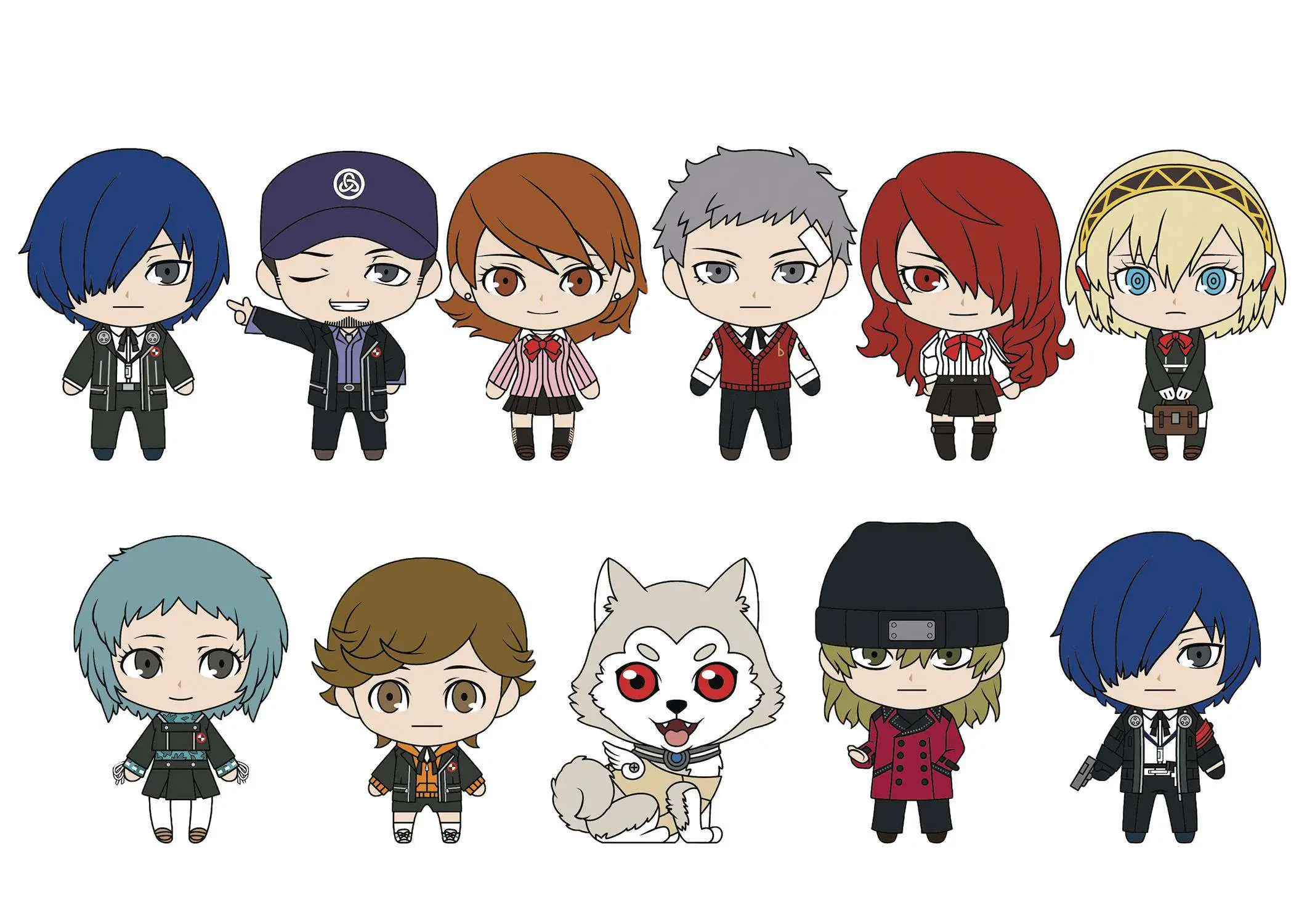 Persona 3D Figural Bag Clip Persona 3 Reload Series 1 Mystery Box 24 ...