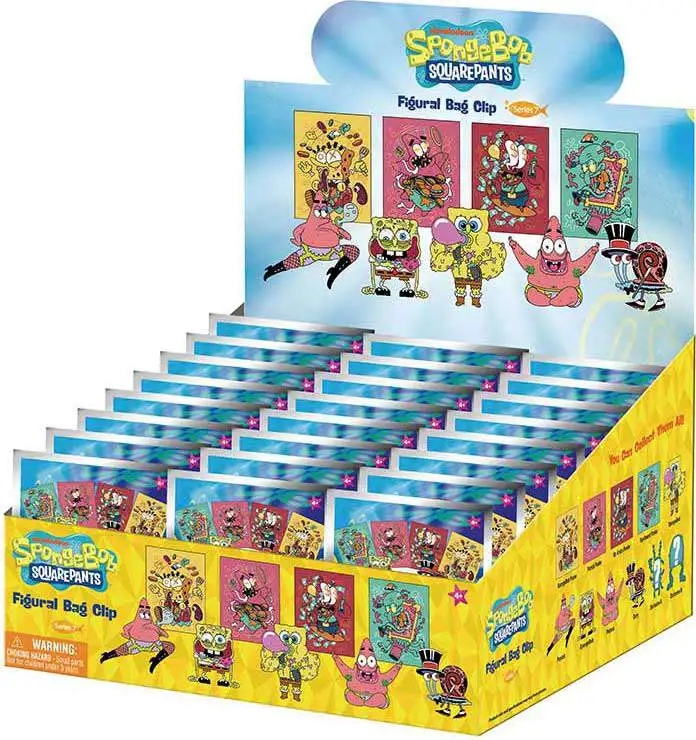 Nickelodeon 3D Figural Keyring Nickelodeon Series 7 Mystery Box 24 ...