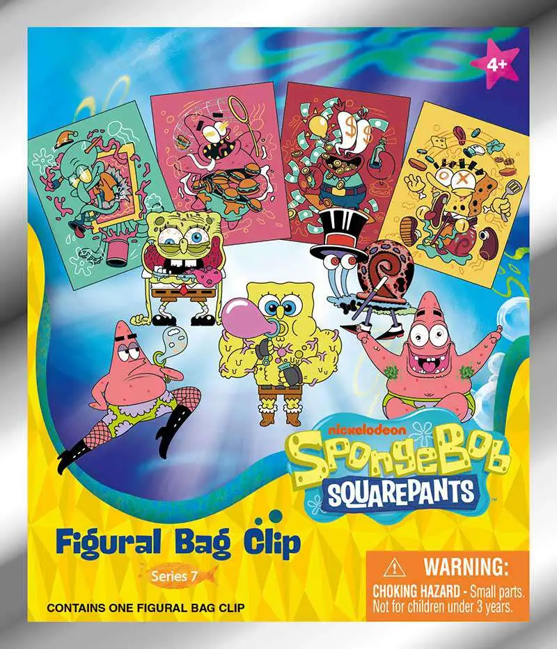 Nickelodeon 3D Figural Keyring Nickelodeon Series 7 Mystery Pack 1 ...
