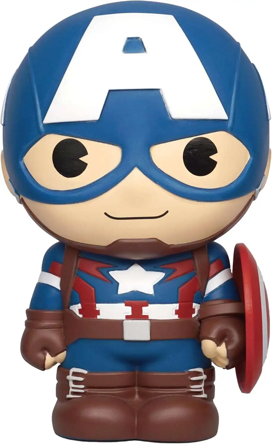 Marvel Captain America 8 Vinyl Figural Bank Monogram - ToyWiz