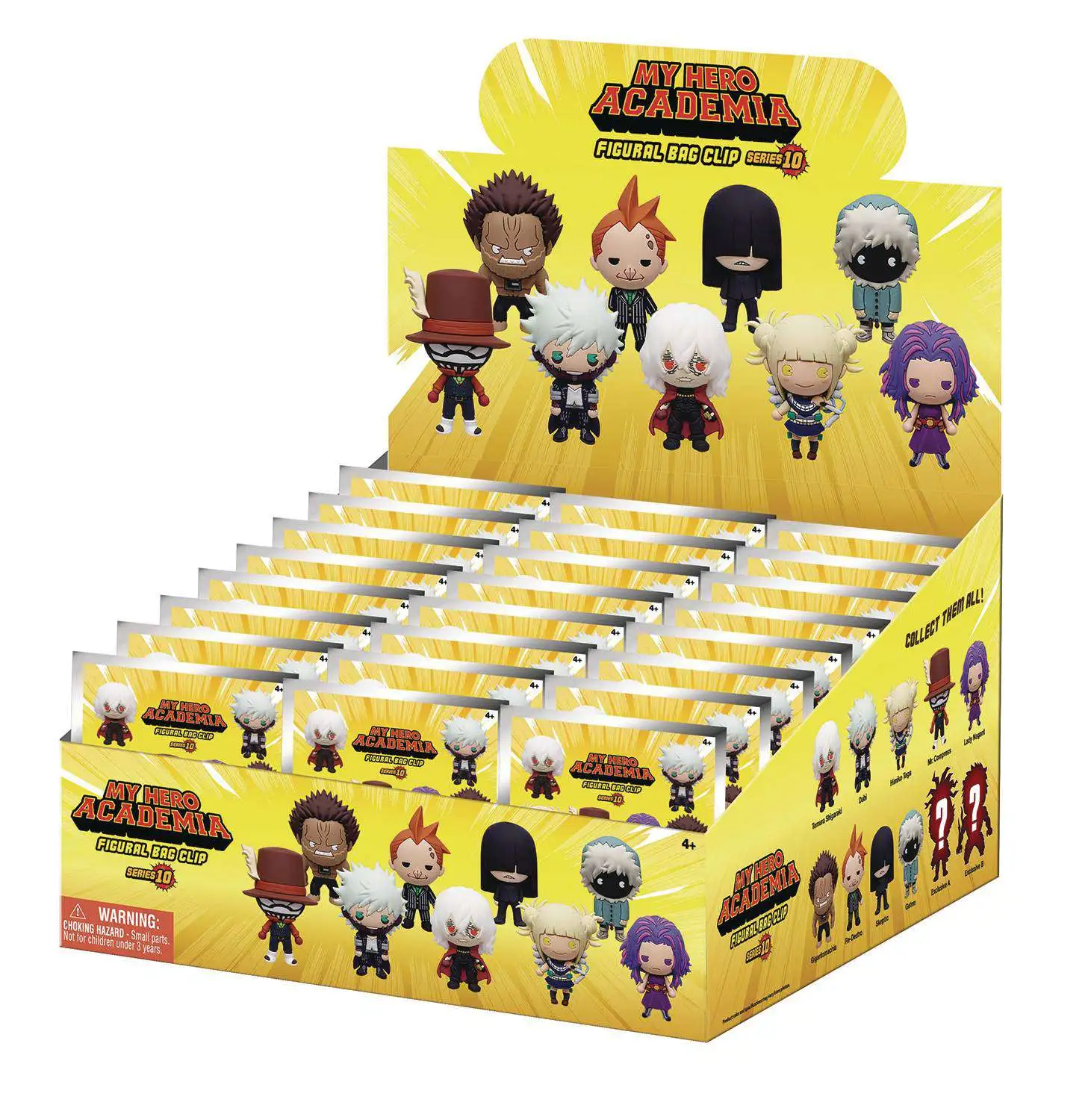 My Hero Academia 3D Figural Keyring My Hero Academia Series 9 Mystery ...