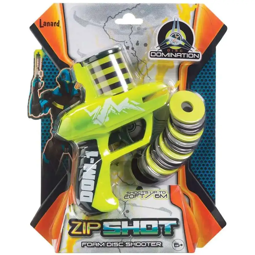Zip Shot Zip Shot Foam Disc Shooter Lanard - ToyWiz
