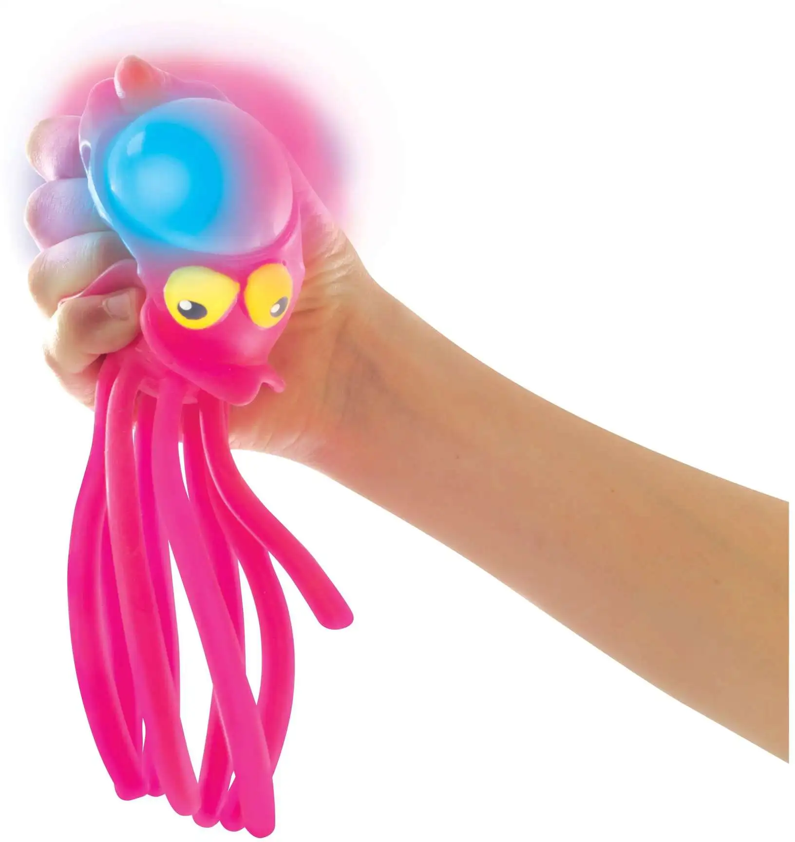 Tubtime Floating Light-Up Octopus Pool Toy RANDOM Color Toysmith - ToyWiz
