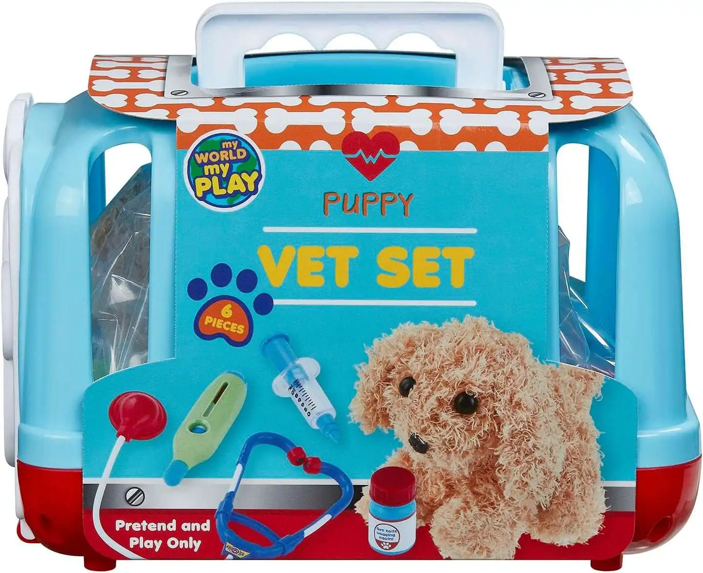 My World My Play Vet Set Play Set Toysmith - ToyWiz