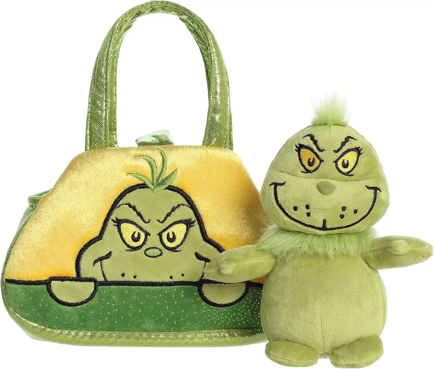 Dr. Seuss How the Grinch Stole Christmas Peek-A-Boo Grinch 7 Plush ...