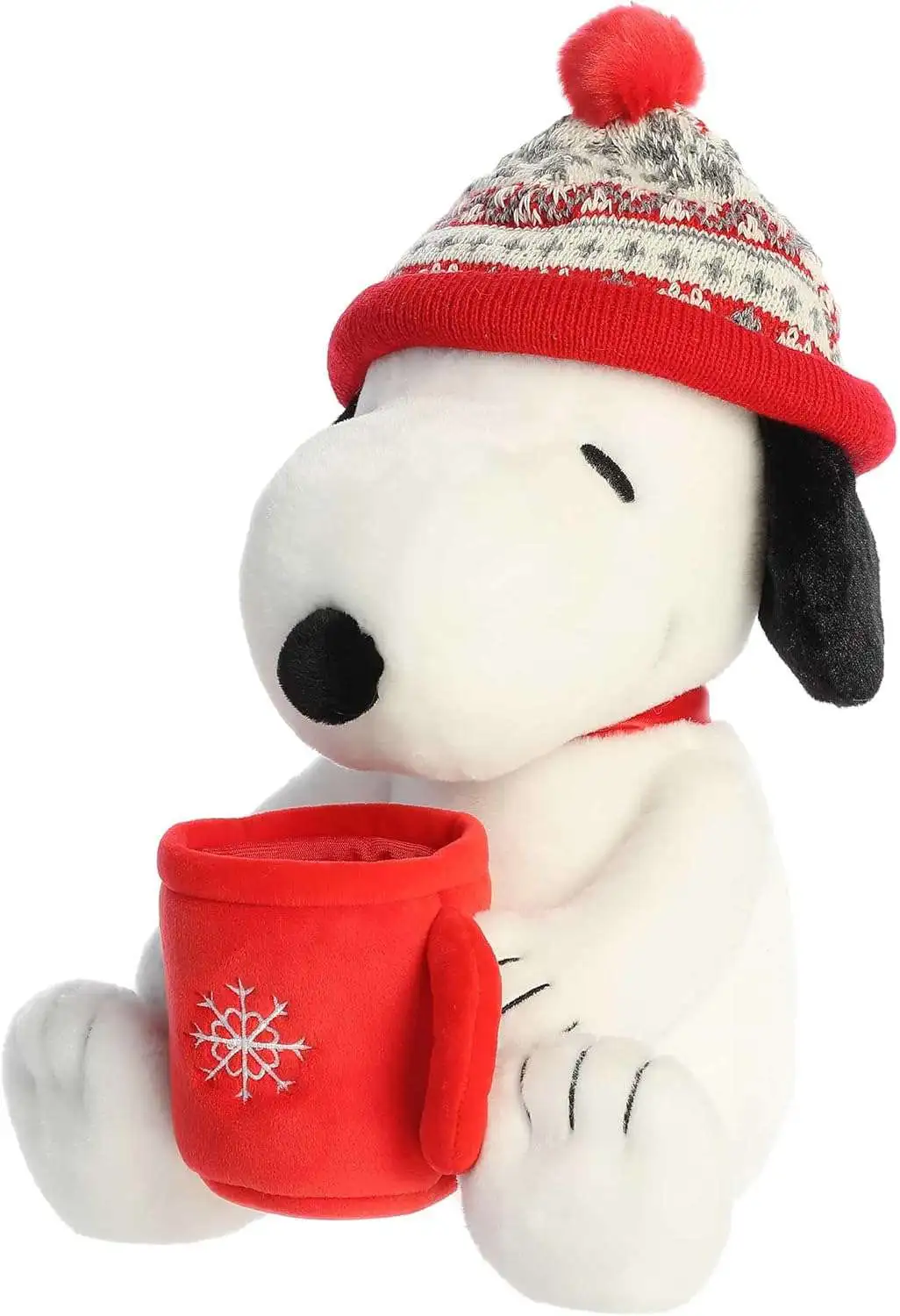 Peanuts Snoopy 10 Plush Winter Hat Cocoa Aurora - ToyWiz