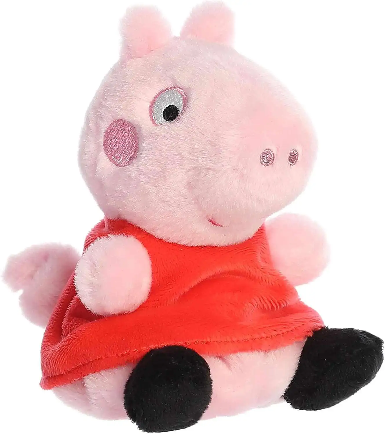 Peppa Pig Palm Pals Peppa Pig 5 Mini Bean Bag Plush Aurora - ToyWiz