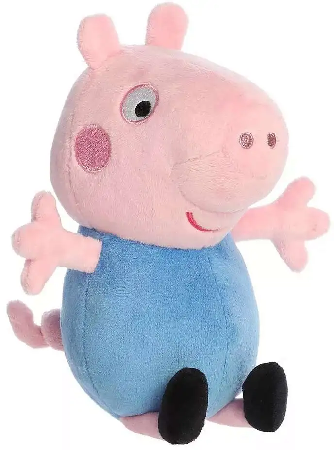 Peppa Pig George Pig 6 Plush Aurora - ToyWiz