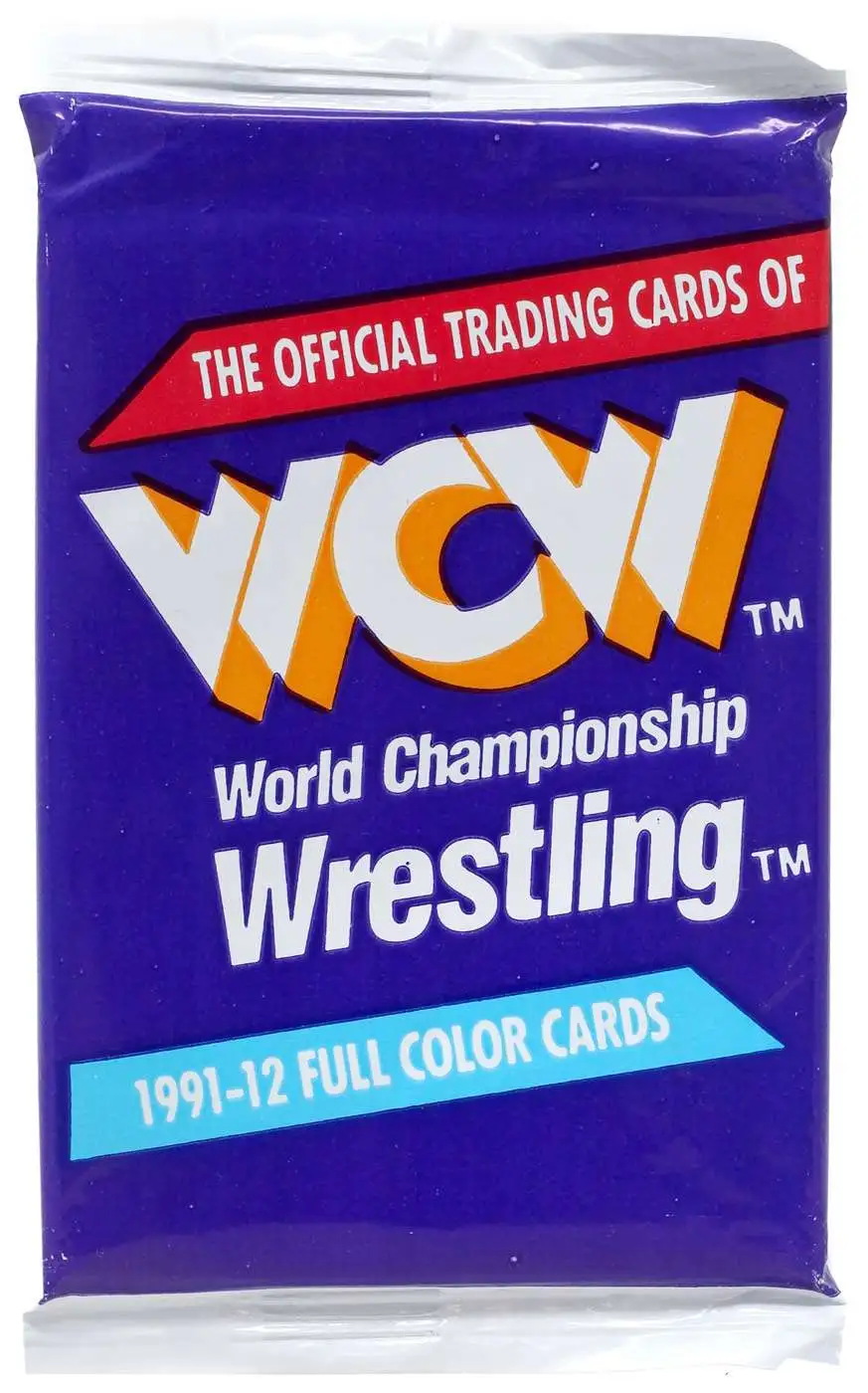 WCW 1991-1992 WCW World Championship Wrestling Trading Card Pack Impel ...