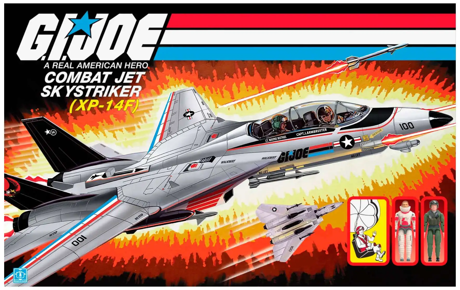 Gi Joe Tiger Force Classified Series Combat Jet Skystriker Exclusive 375 Action Figures Vehicle